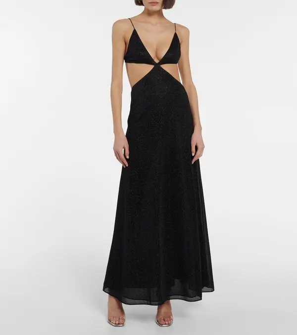 Oseree Lumiere Cut Out Dress