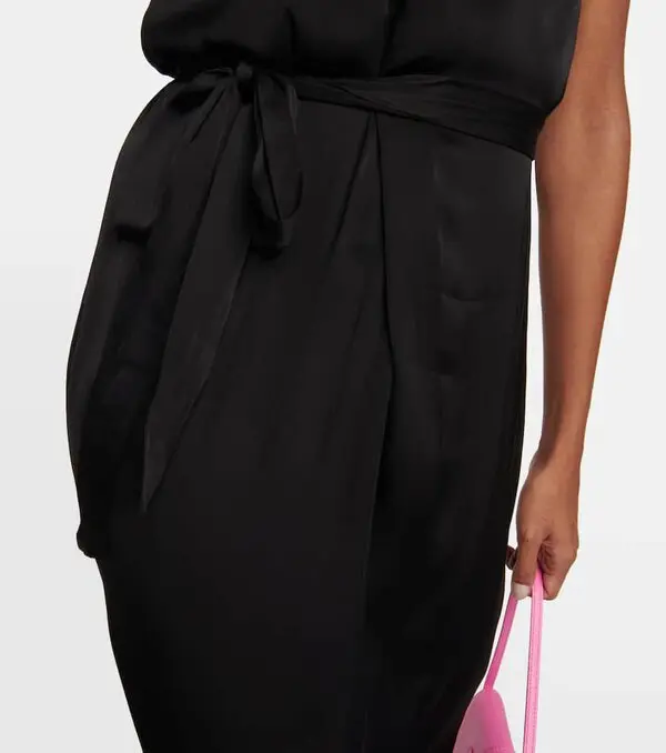 Velvet By Graham & Spencer Stephanie Halterneck Midi Dress