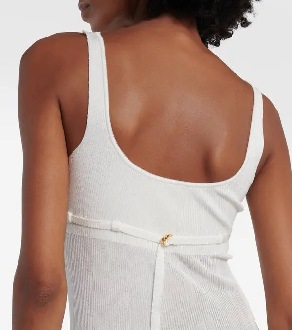 Jacquemus Maxi Ribbed-knit Dress
