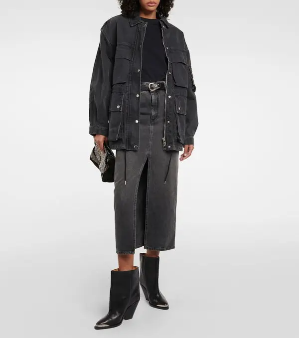Isabel Marant Étoile Ladel Leather Ankle Boots