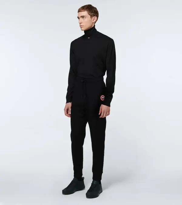 Canada Goose Huron Cotton Sweatpants - Black