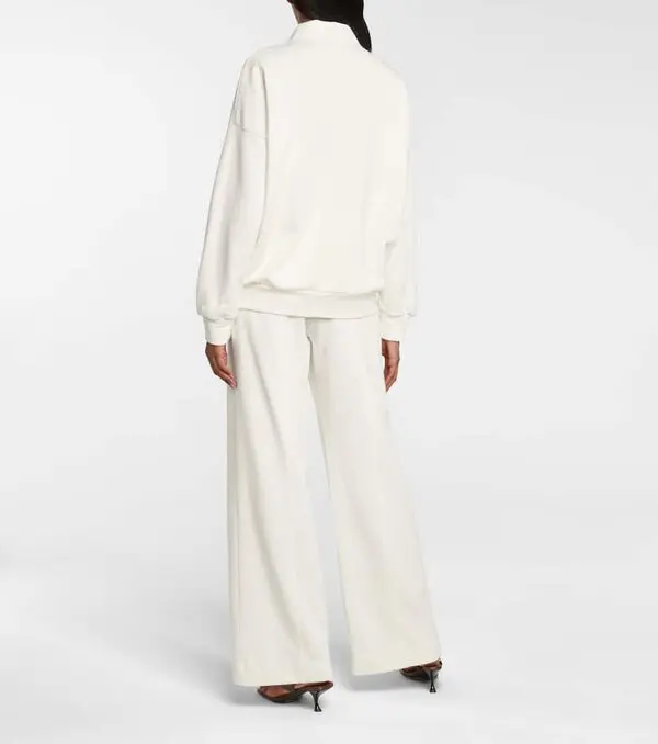 THE ROW Corzas Cotton Polo Sweater