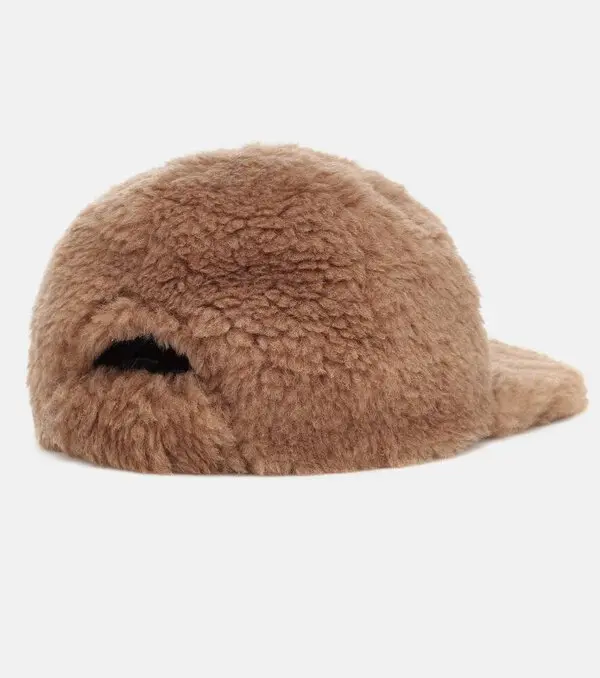Max Mara Camel Hair And Silk Baseball Cap