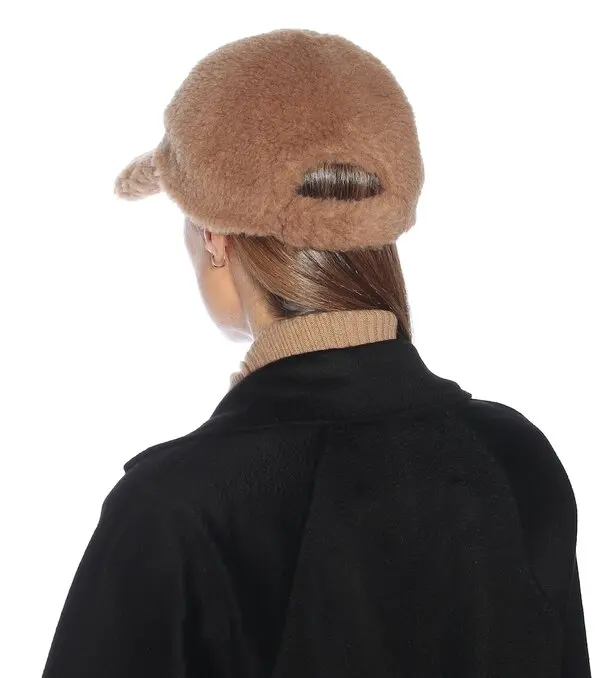 Max Mara Camel Hair And Silk Baseball Cap