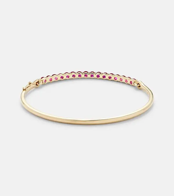 Melissa Kaye Lenox 18kt Gold Bracelet With Sapphires