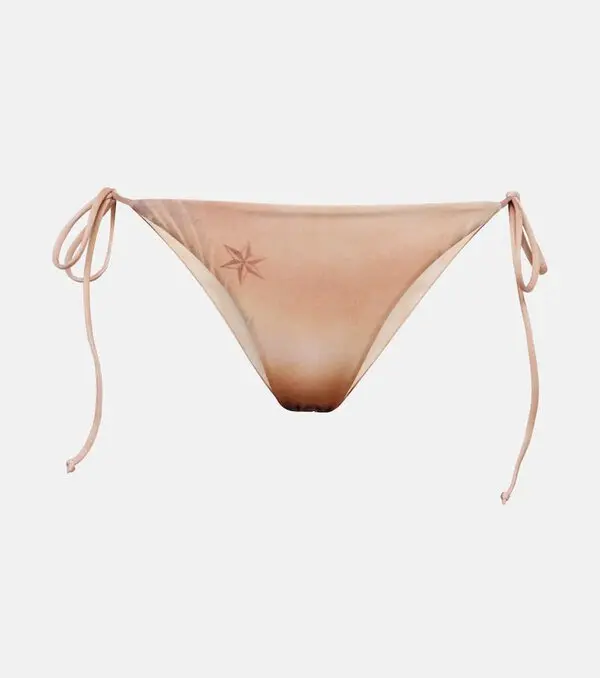 JEAN PAUL GAULTIER Tattoo Collection Bikini Bottom - Beige