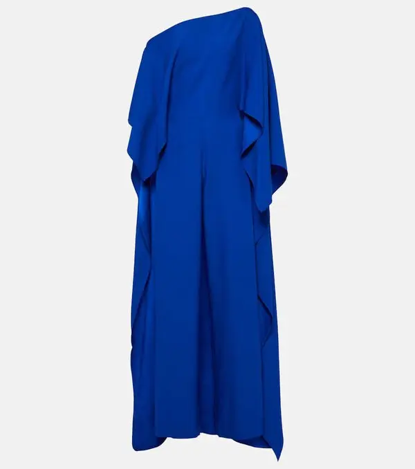 TALLER MARMO Jerry One-shoulder Jumpsuit - Blue
