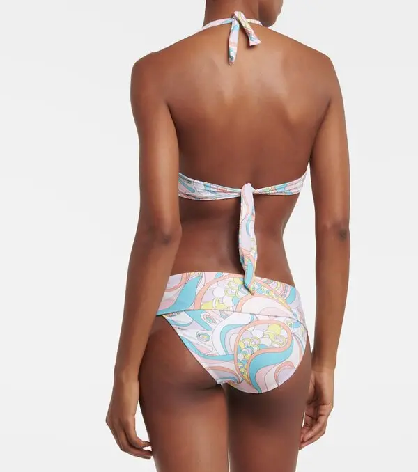 Melissa Odabash Brussels Printed Bikini Top - Multicoloured