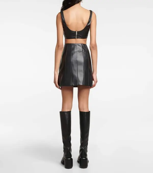 Staud Wells Mini Skirt