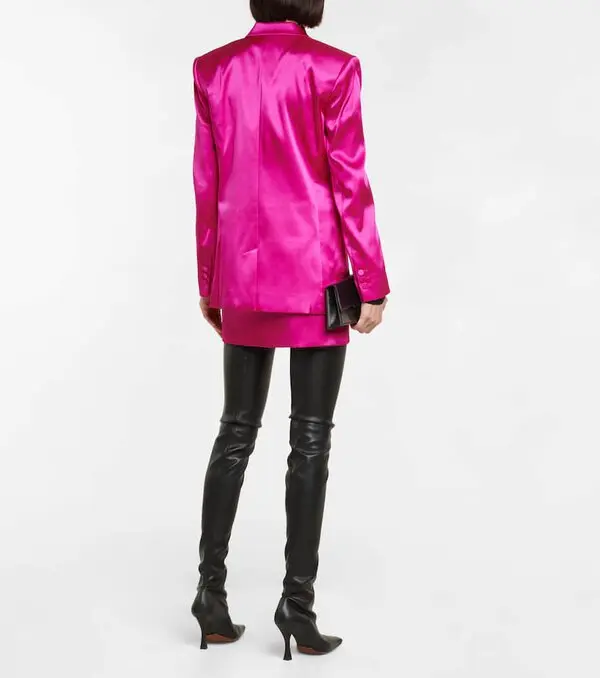 FRAME Satin Blazer