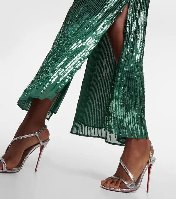 Rixo Coco Sequin Maxi Dress
