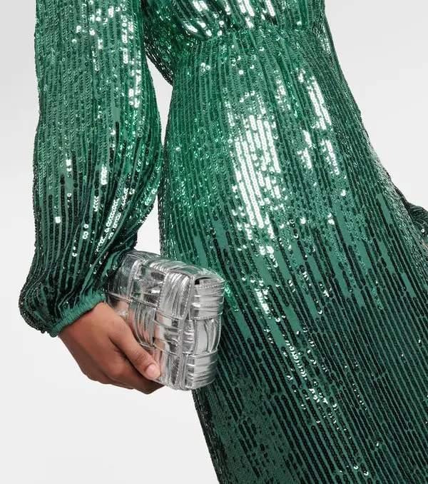 Rixo Coco Sequin Maxi Dress