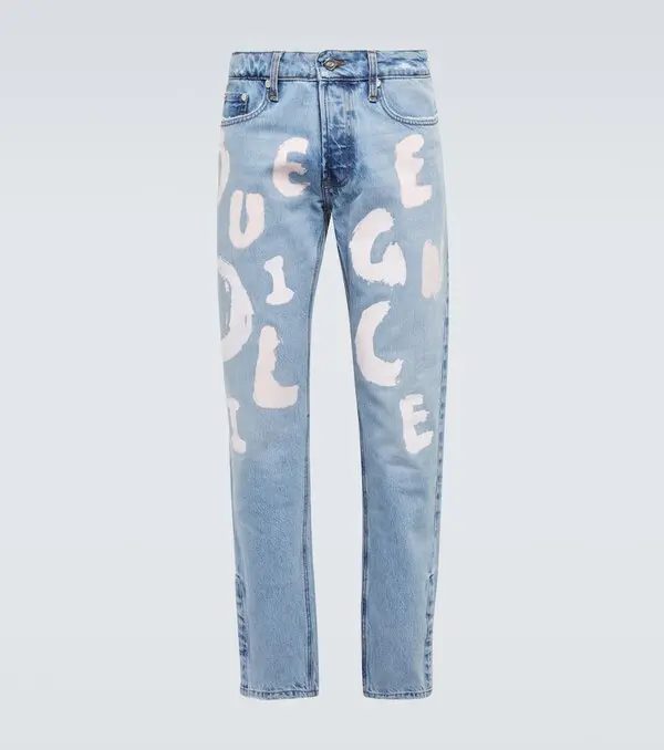 DUE DILIGENCE Printed Jeans