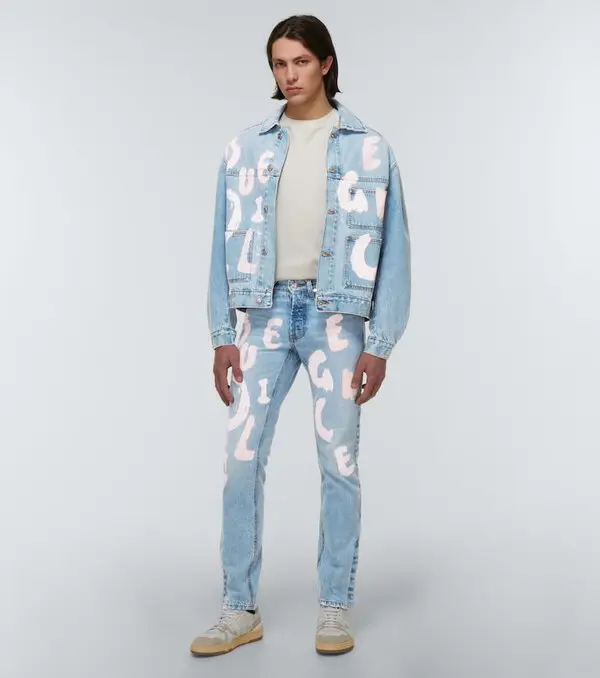 DUE DILIGENCE Printed Jeans