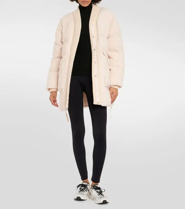 Varley Wynn Puffer Jacket In Sandshell