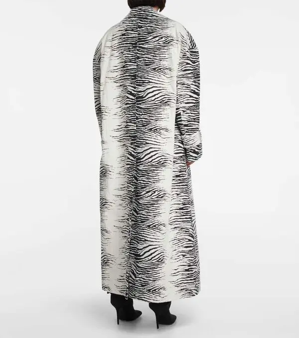 Attico Oversized Cotton-blend Coat