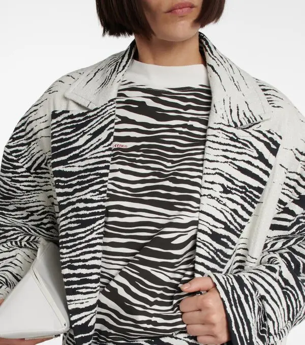 Attico Oversized Cotton-blend Coat
