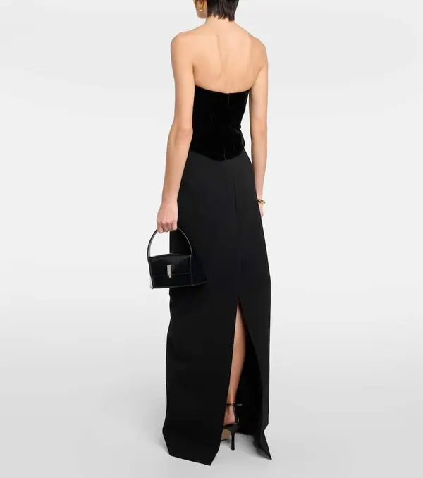 Wardrobe.NYC Velvet Tube Top