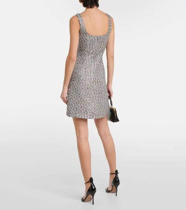 Veronica Beard Delphine Tweed Mini Dress