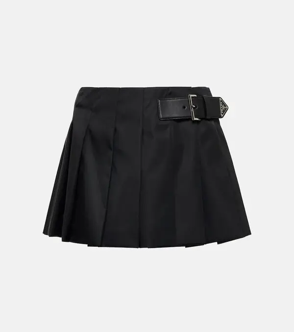 Prada Pleated Mini Skirt