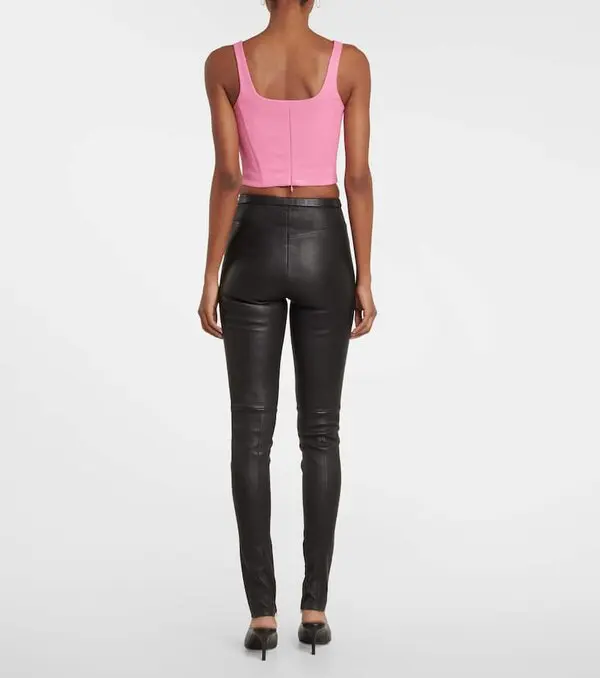 Stouls Leather Bustier