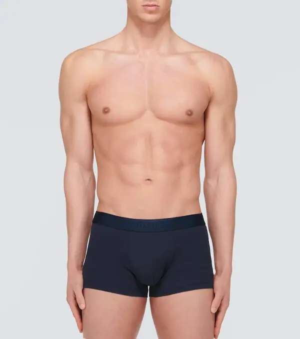 Sunspel Set Of 3 Cotton-blend Boxer Briefs