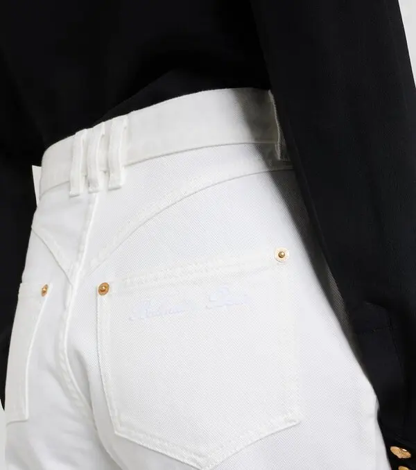 Balmain High-rise Straight Jeans