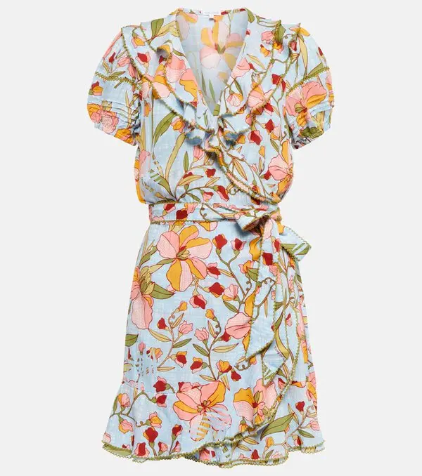 Poupette St Barth Floral Minidress - Multicoloured
