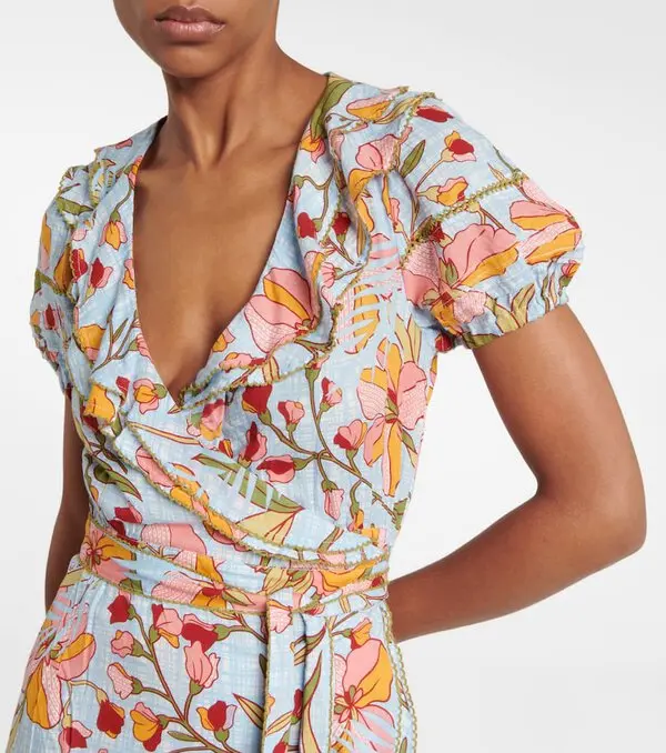 Poupette St Barth Floral Minidress