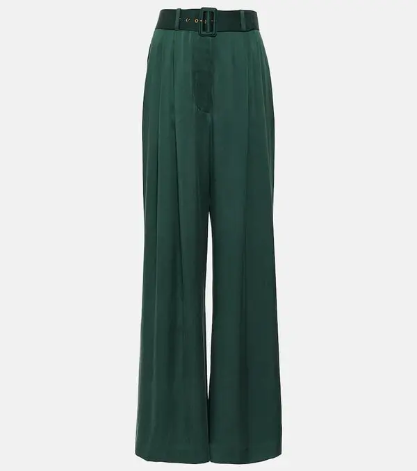 Zimmermann Tuck Wide-leg Pants