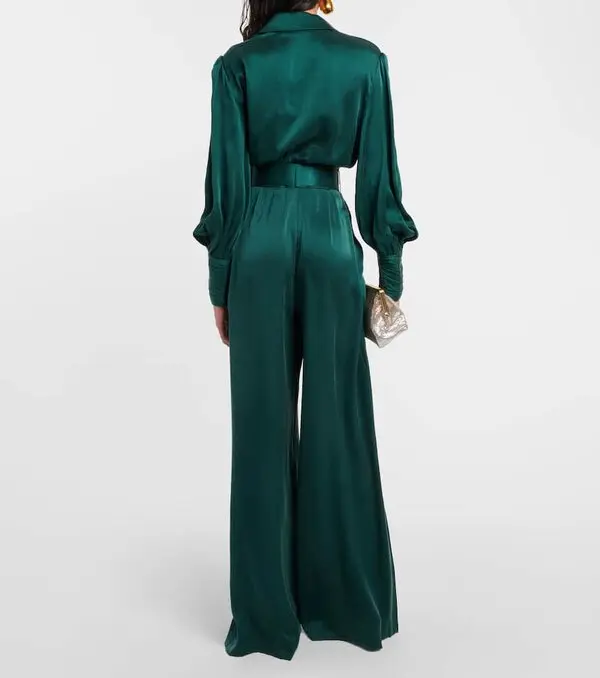 Zimmermann Tuck Wide-leg Pants