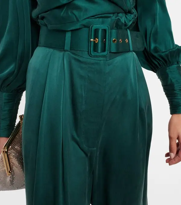 Zimmermann Tuck Wide-leg Pants