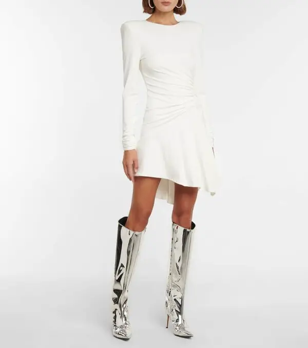 Alexandre Vauthier Alex 105 Metallic Knee-high Boots