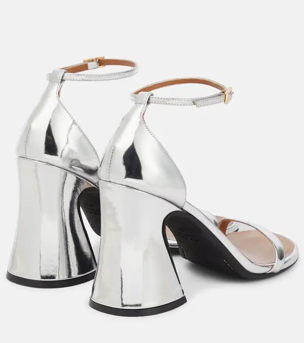 Marni Patent Leather High Sandals