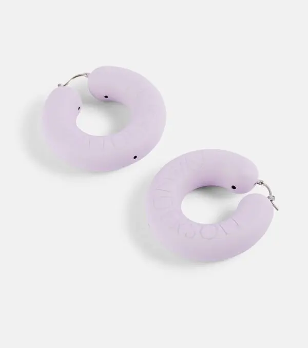 JW Anderson Logo Hoop Earrings