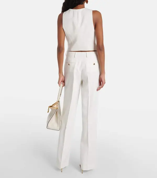 Etro Mid-rise Flared Trousers