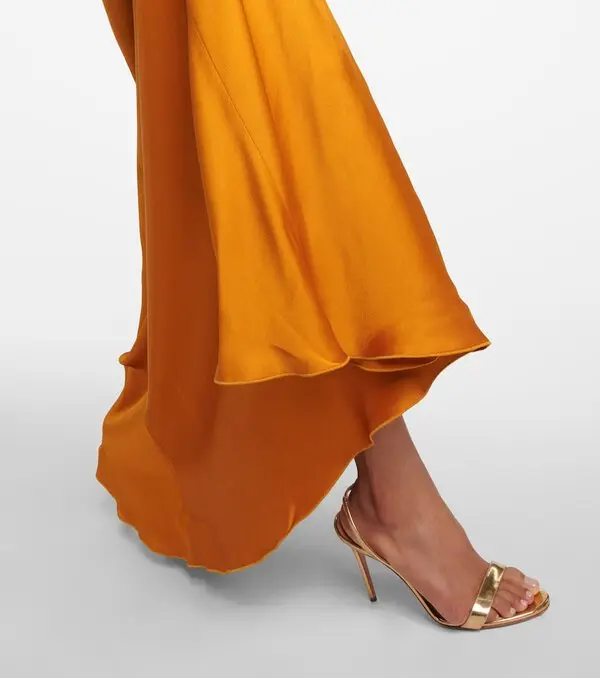 Victoria Beckham Cami Gown - Orange