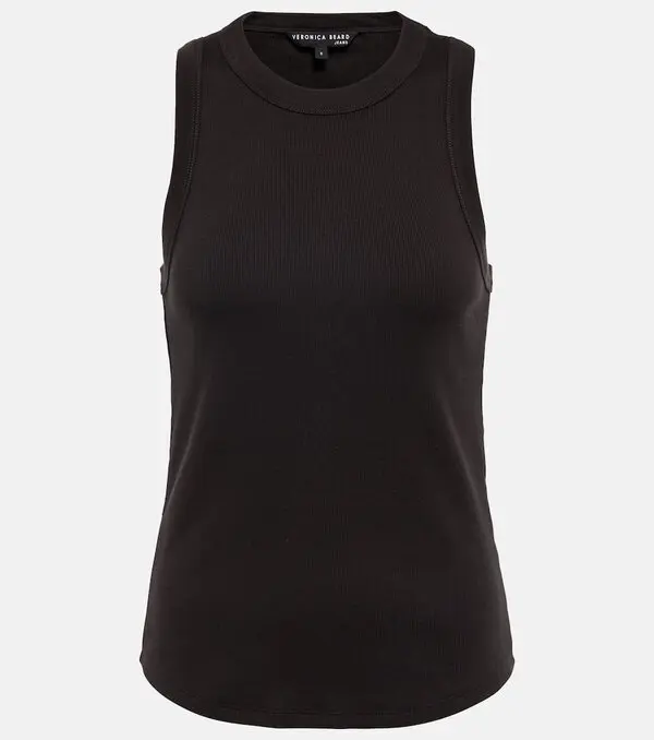Veronica Beard Jordyn Cotton-blend Jersey Tank Top