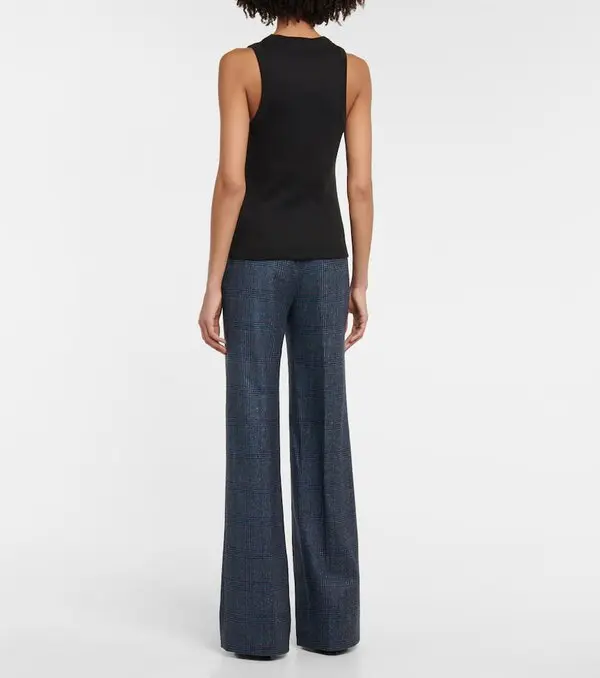 Veronica Beard Jordyn Cotton-blend Jersey Tank Top