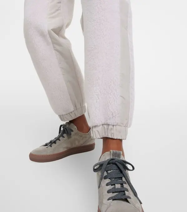 Brunello Cucinelli Wool-blend Track Pants