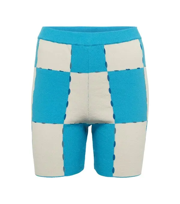 Jacquemus Le Short Gelato Checked Shorts - Multicoloured