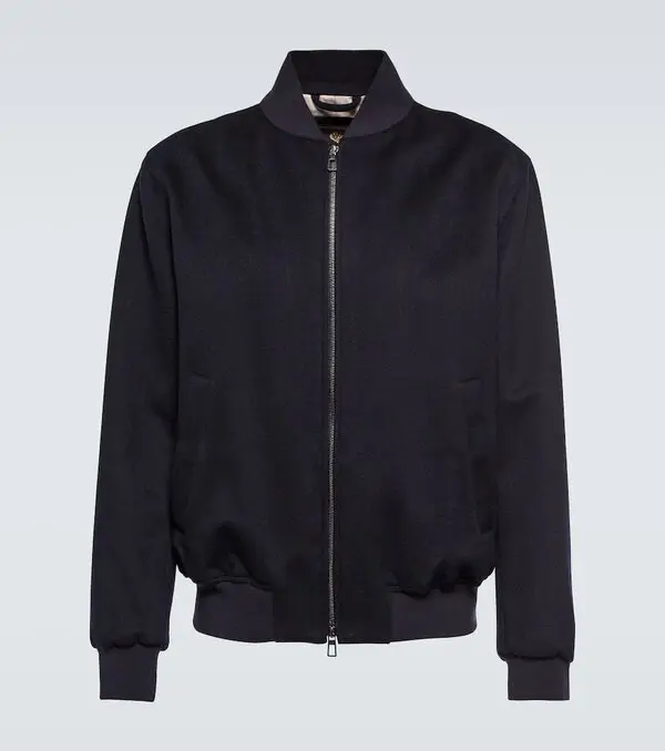 Loro Piana Ivy Cashmere Bomber Jacket