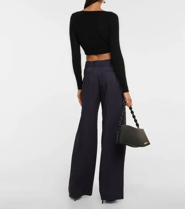 Jacquemus Le Cardigan Alzou Cropped Cardigan