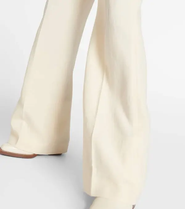 Chloé One-shoulder Linen Jumpsuit
