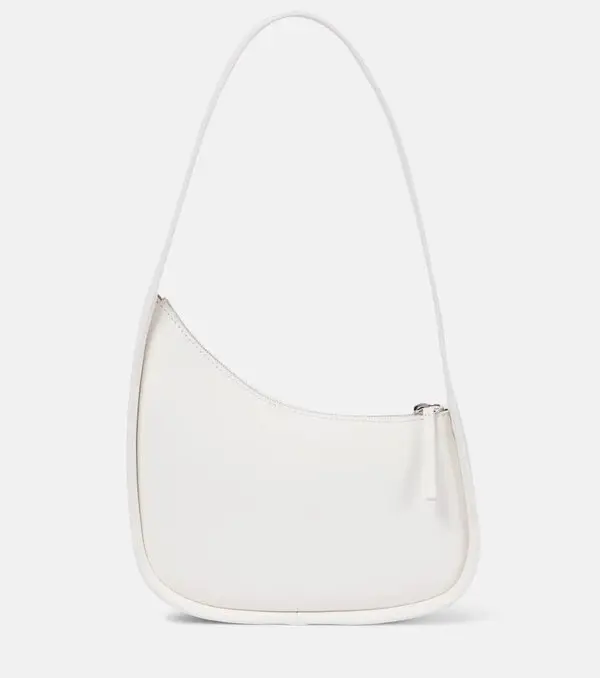 THE ROW Half Moon Leather Shoulder Bag