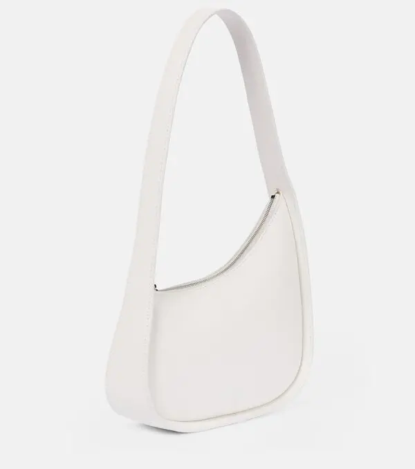 THE ROW Half Moon Leather Shoulder Bag