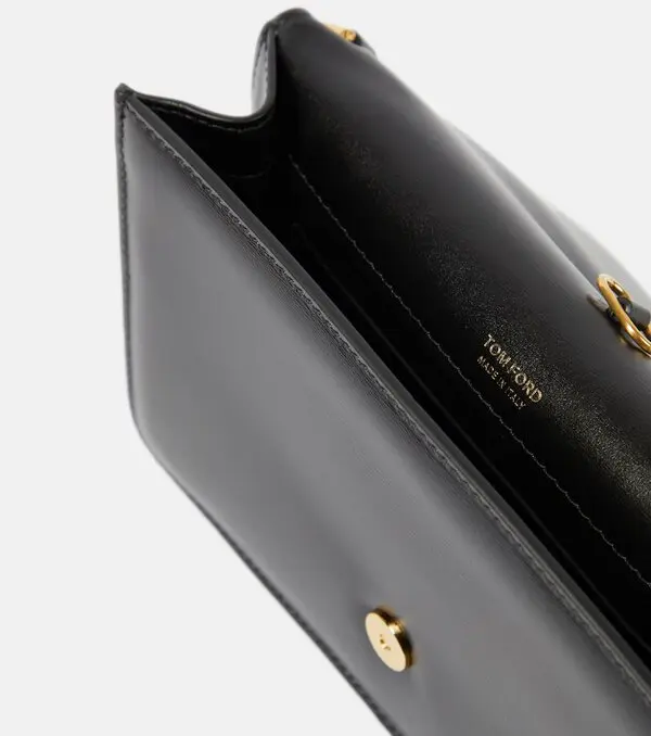TOM FORD Small Leather Shoulder Bag