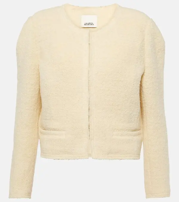 Isabel Marant Étoile Pully Wool-blend Jacket - Beige