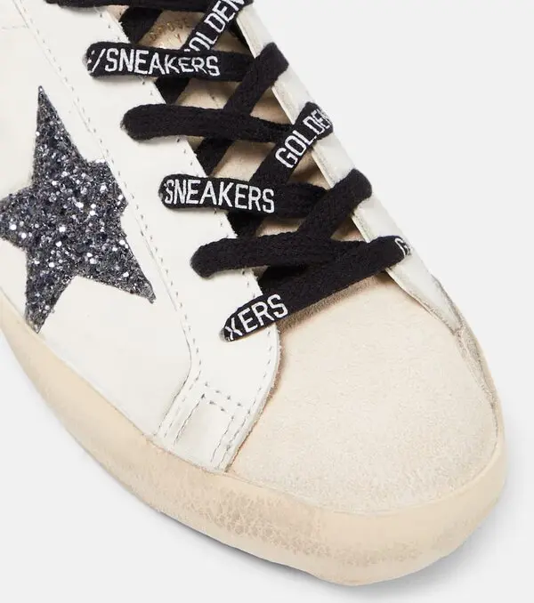 GOLDEN GOOSE Super-star Leather Sneakers - White