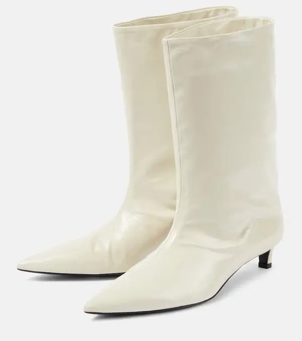 JIL SANDER Leather Boots